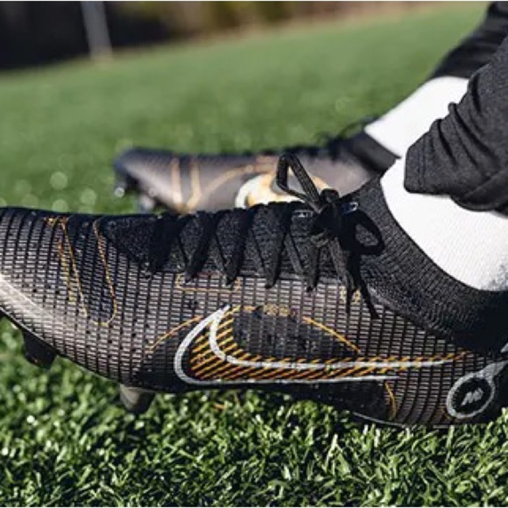 Black Nike Mercurial Soccer Cleats - Gem